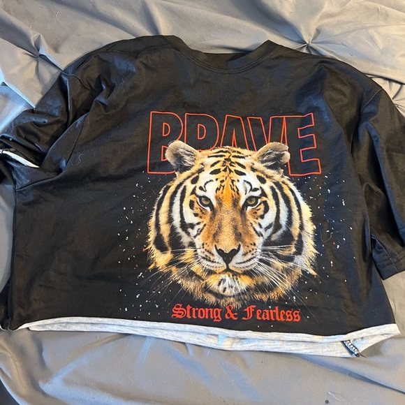 SHEIN | Tops | Flow Crop Top | Poshmark